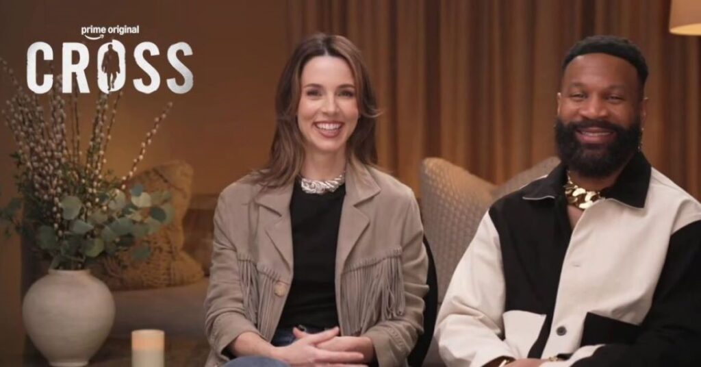 Alona Tal and Johnny Ray Gill Talk Cross Season 2